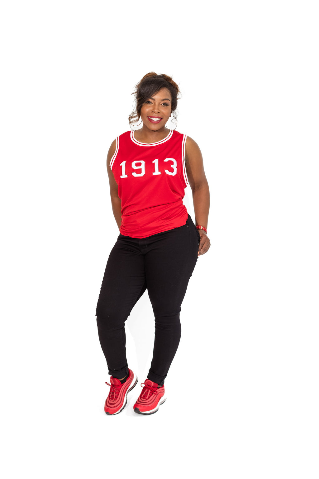 ΔΣΘ Red TK11 Jersey Tank – Kendalls Greek