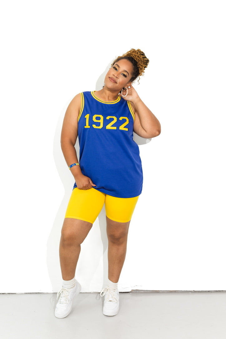 ΣΓΡ Blue TK11 Jersey Tank – Kendalls Greek