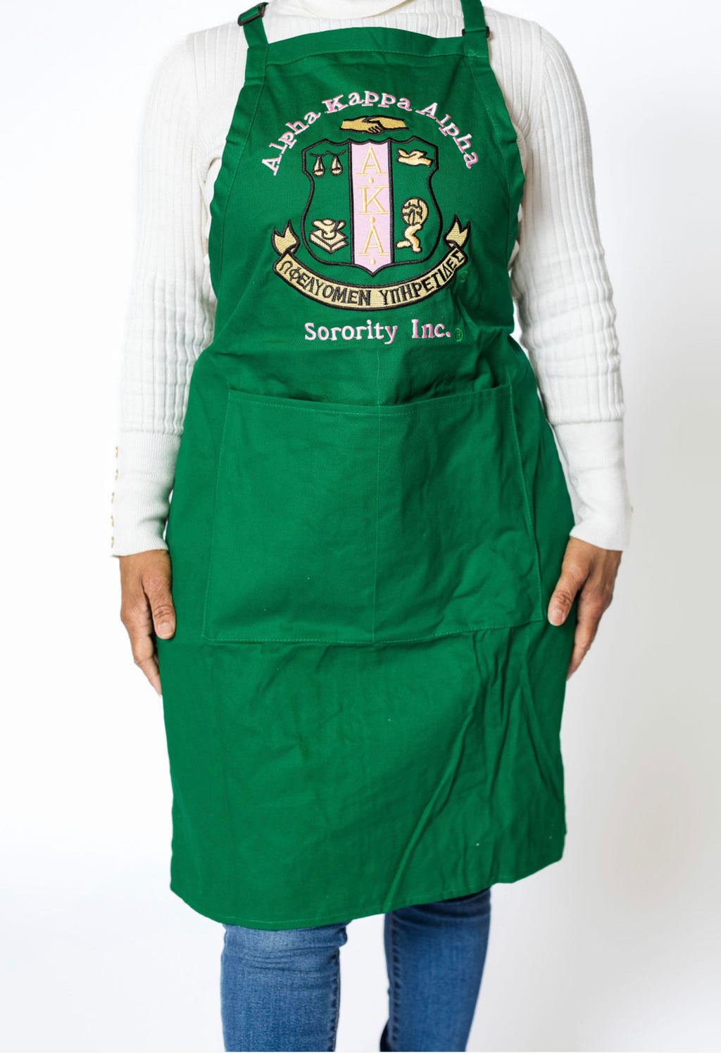 AKA GREEN APRON & HAT – Kendalls Greek